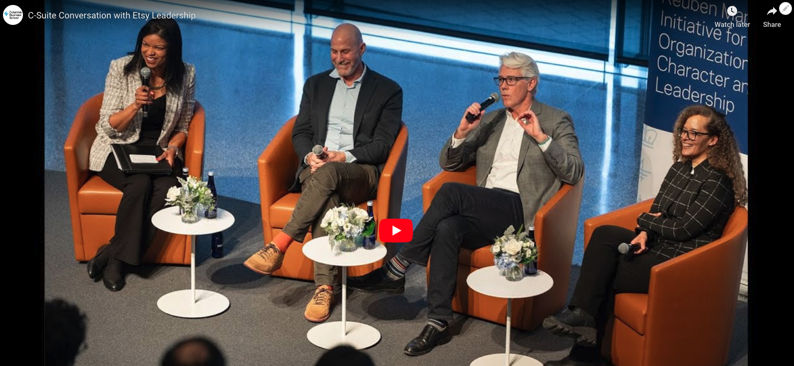 Insights from Etsy's C-Suite: Fostering Human Connection, Adaptability in Organizations ...