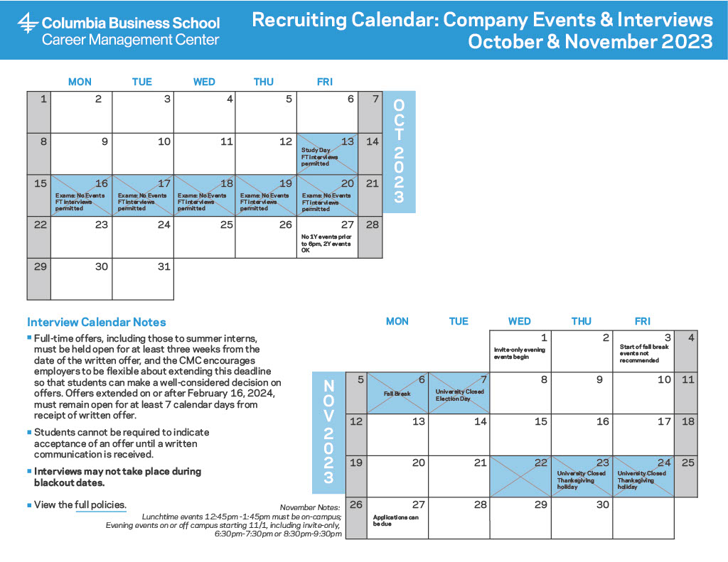 Recruiter's Guide | Columbia Business School